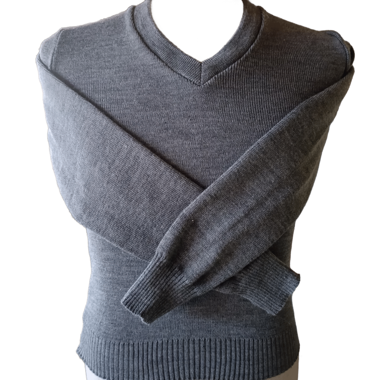 Genius Plain Grey Long Sleeve School Jersey - Unisex - Price Paradise
